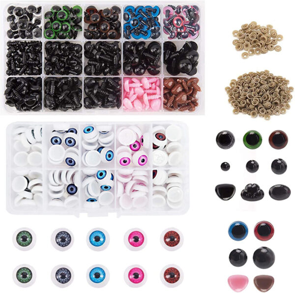 Colorful Plastic Safety Eyes - crochet envy