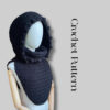 Tiktok Hooded Cowl by Creatrix in the Matrix - crochet envy
