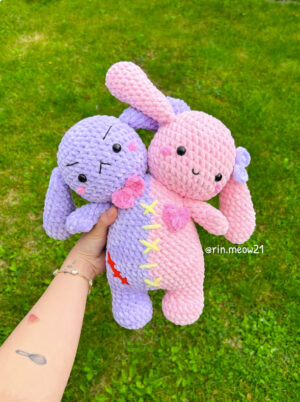 Two Headed Plushie by rinmeow21