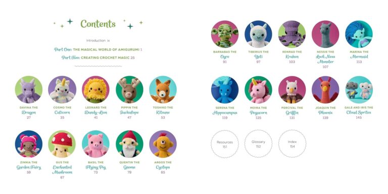 Crochet Magical Creatures: 20 Easy Amigurumi Patterns by Drew Hill ...