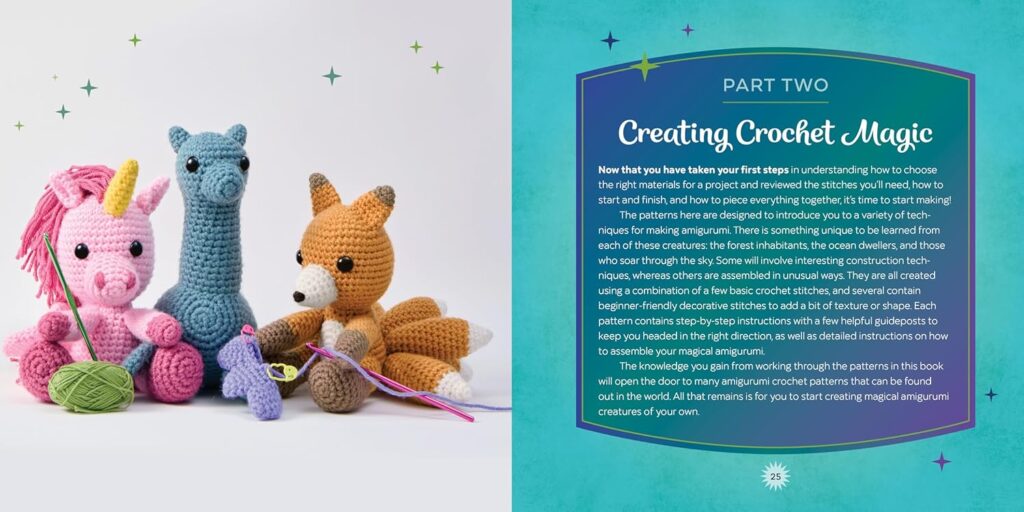 Crochet Magical Creatures: 20 Easy Amigurumi Patterns by Drew Hill ...