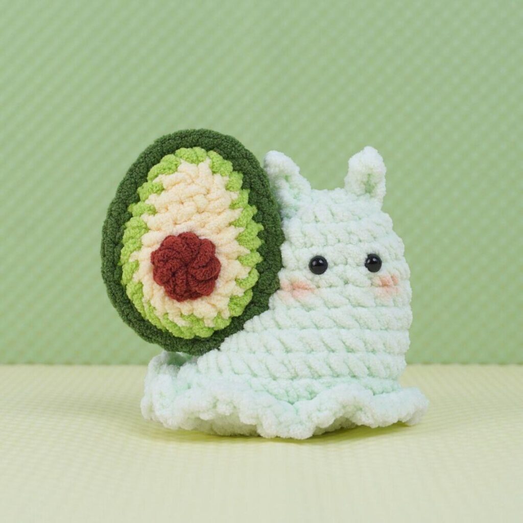 Snail Fruitsies Crochet Patterns by Elegant Purely - crochet envy