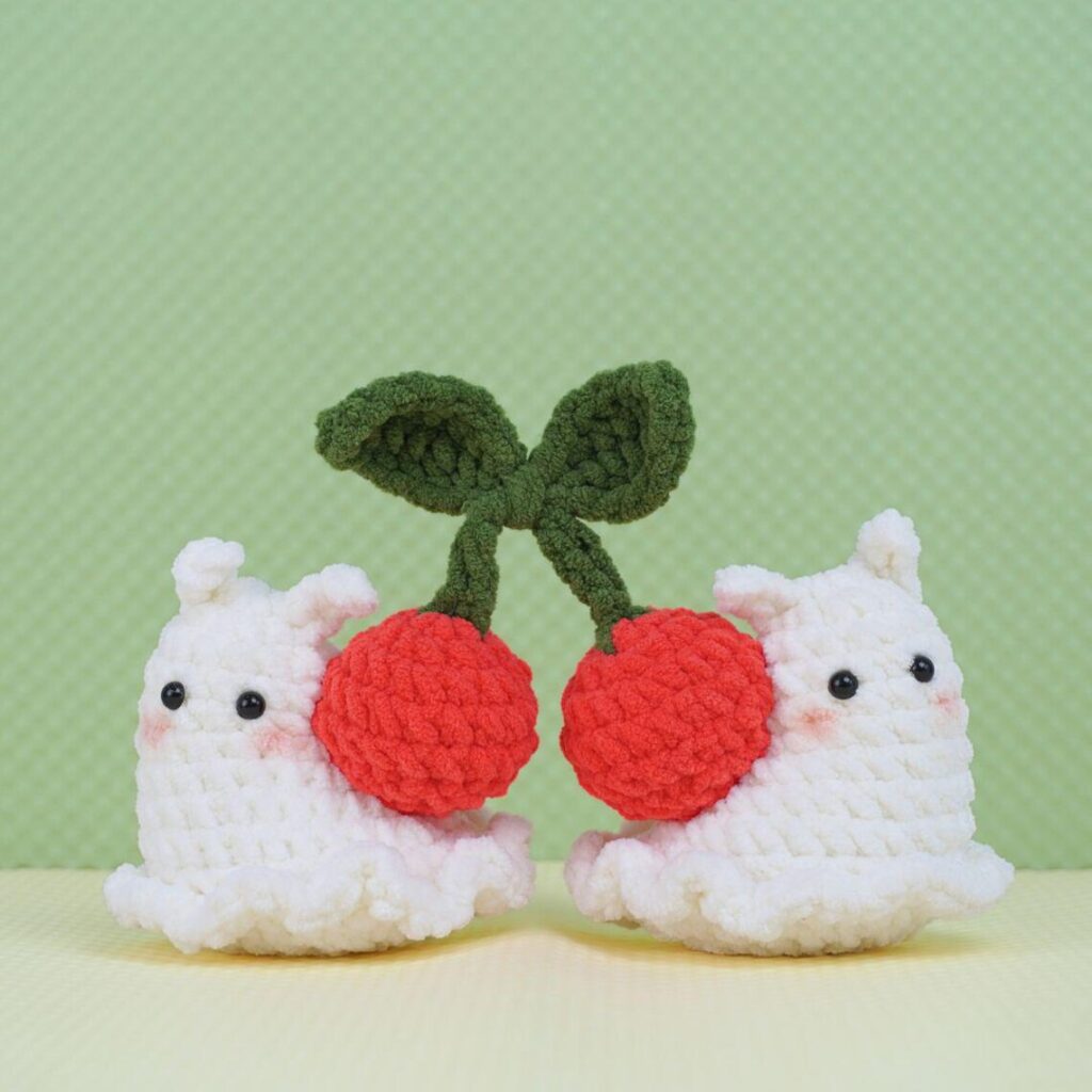 Snail Fruitsies Crochet Patterns by Elegant Purely - crochet envy