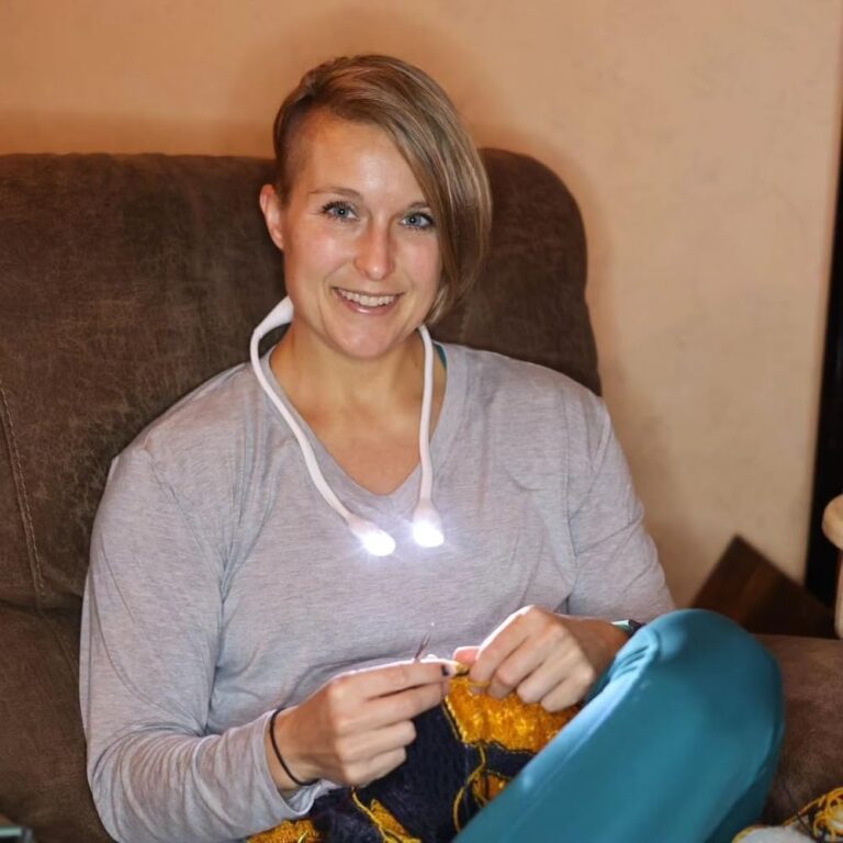 Around the Neck Crochet Light by Lumos - crochet envy