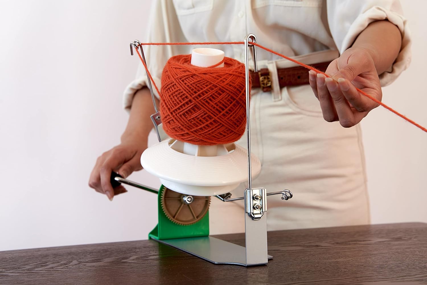 Knit Picks Hand Operated Yarn Ball Winder Purple Olikraft Large ...