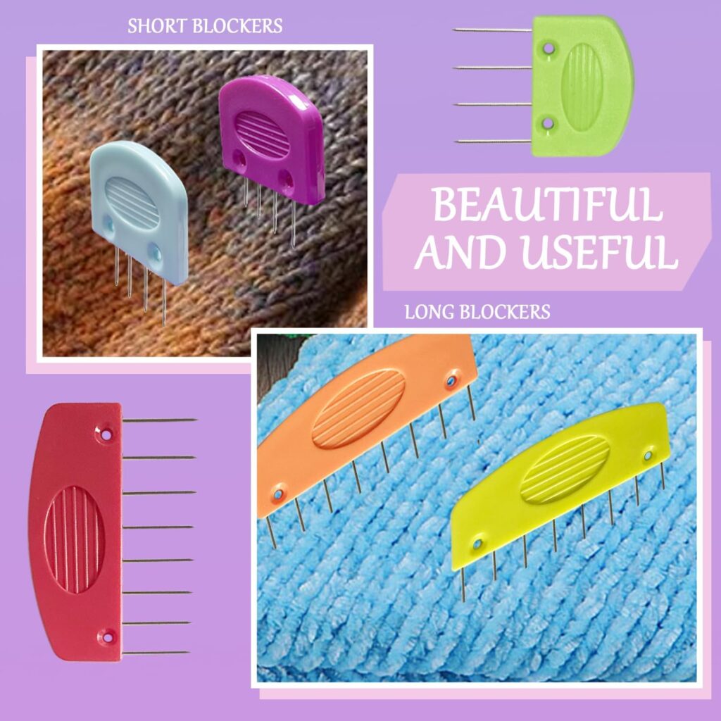 Perfect Shaping with Crochet Blocking Combs Kit