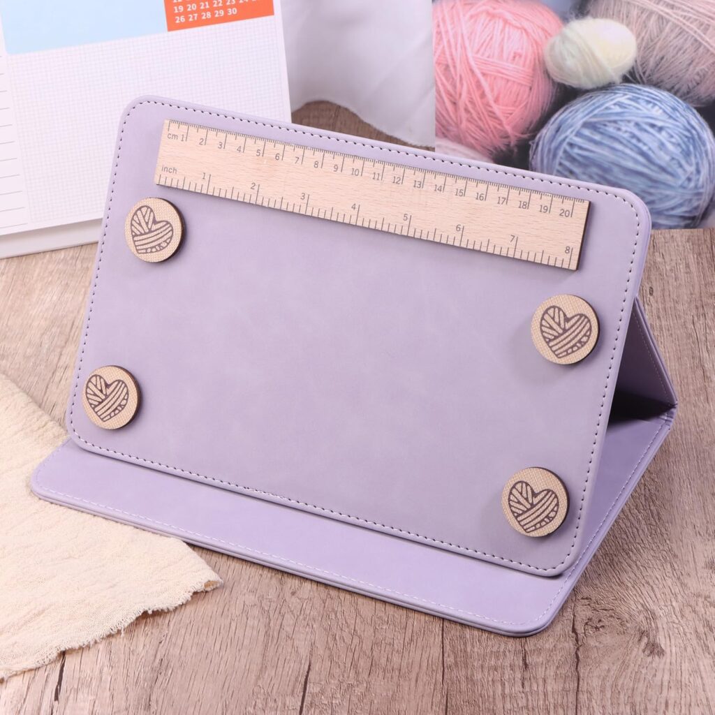 Foldable Magnetic Crochet Pattern Keeper - crochet envy