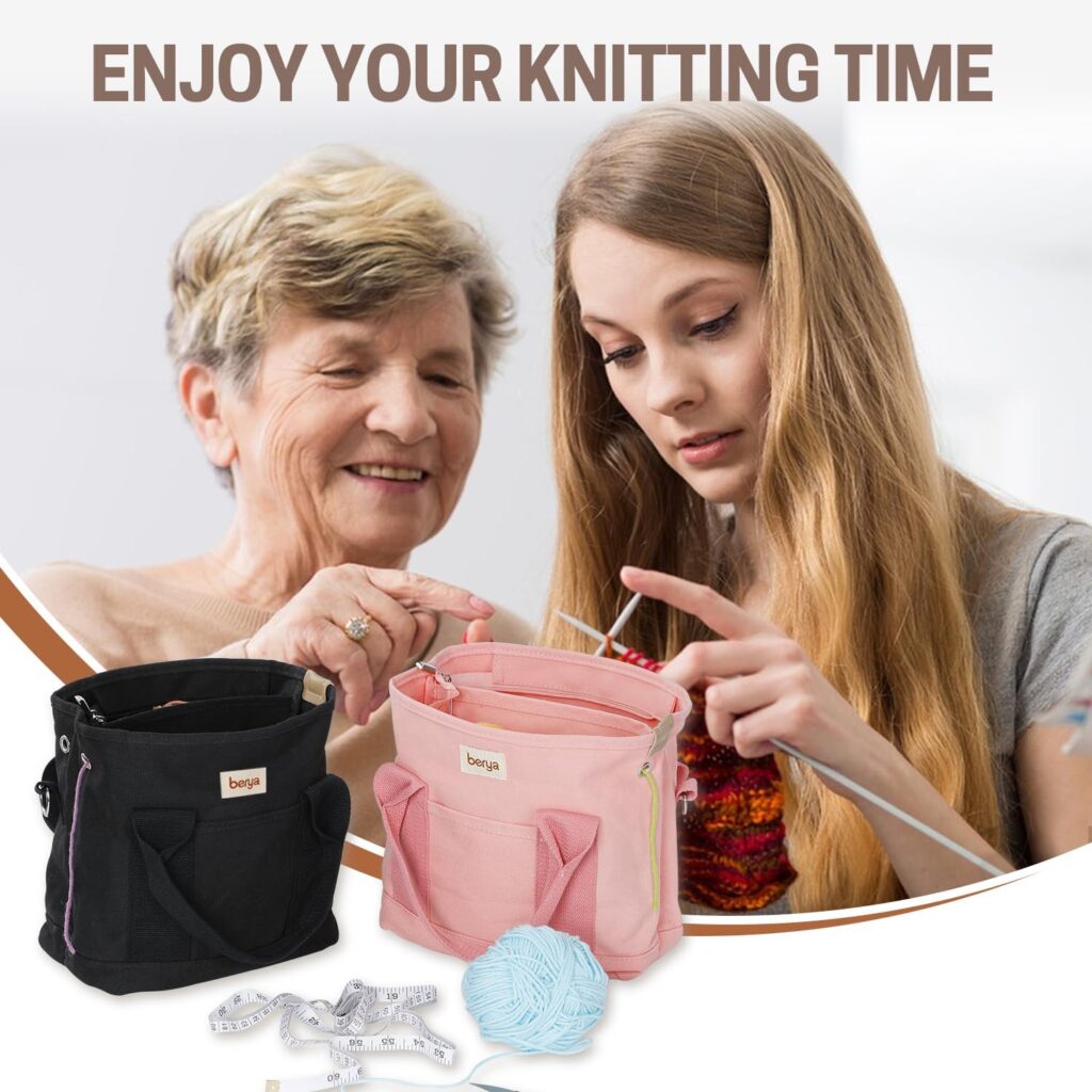 Crochet Project Bag and Tote by Berya - crochet envy