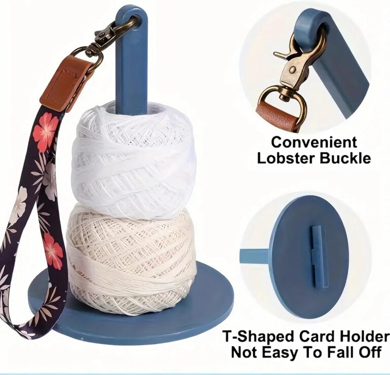 Portable Wrist Yarn Holder – Tangle-Free Crocheting On the Go - crochet ...
