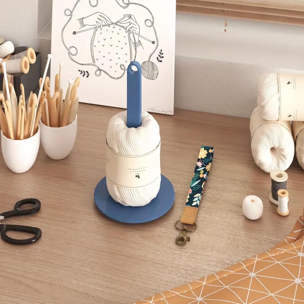 Portable Wrist Yarn Holder – Tangle-Free Crocheting On the Go - crochet ...