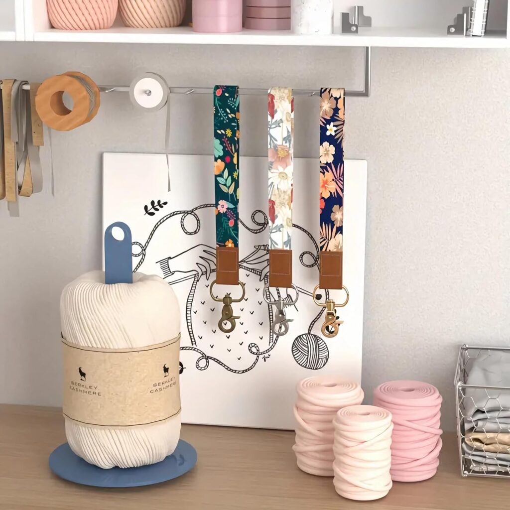 Portable Wrist Yarn Holder – Tangle-Free Crocheting On the Go - crochet ...