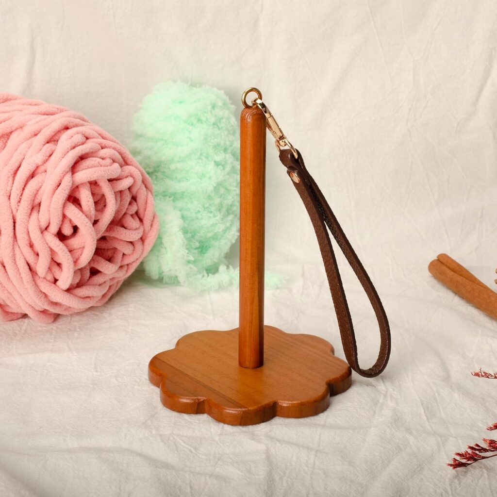 Portable Yarn Spool | Tangle-Free Yarn Holder - crochet envy