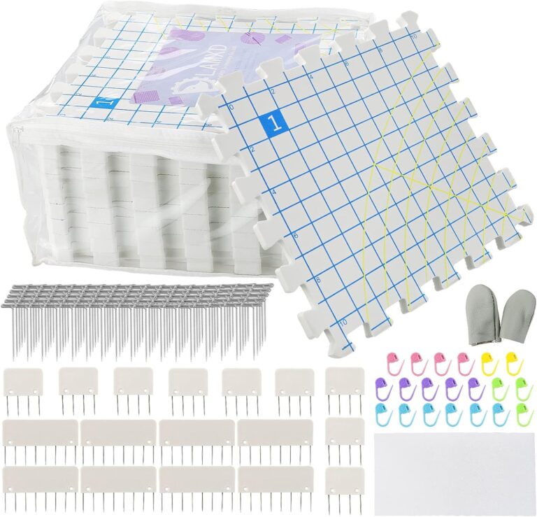 13”Crochet Blocking Board – Blocking Boards for Crochet Projects, Ideal ...