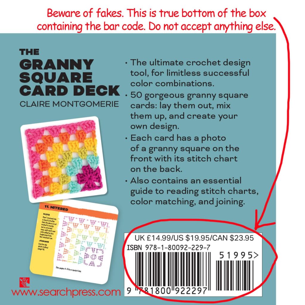 Granny Square Card Deck: 50 Crochet Designs