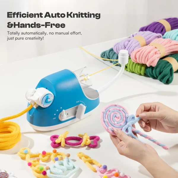 Electric i-Cord Knitting Machine i1 Pro – Automatic Tricotin - crochet envy